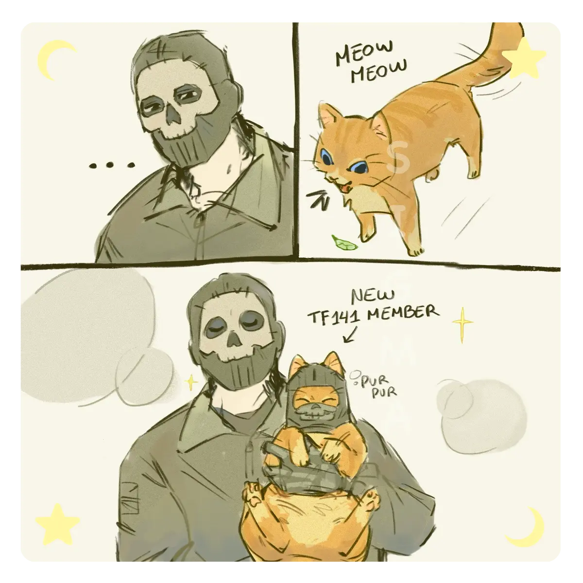 Character - NYAN!~ || Simon ‘Ghost’ Riley