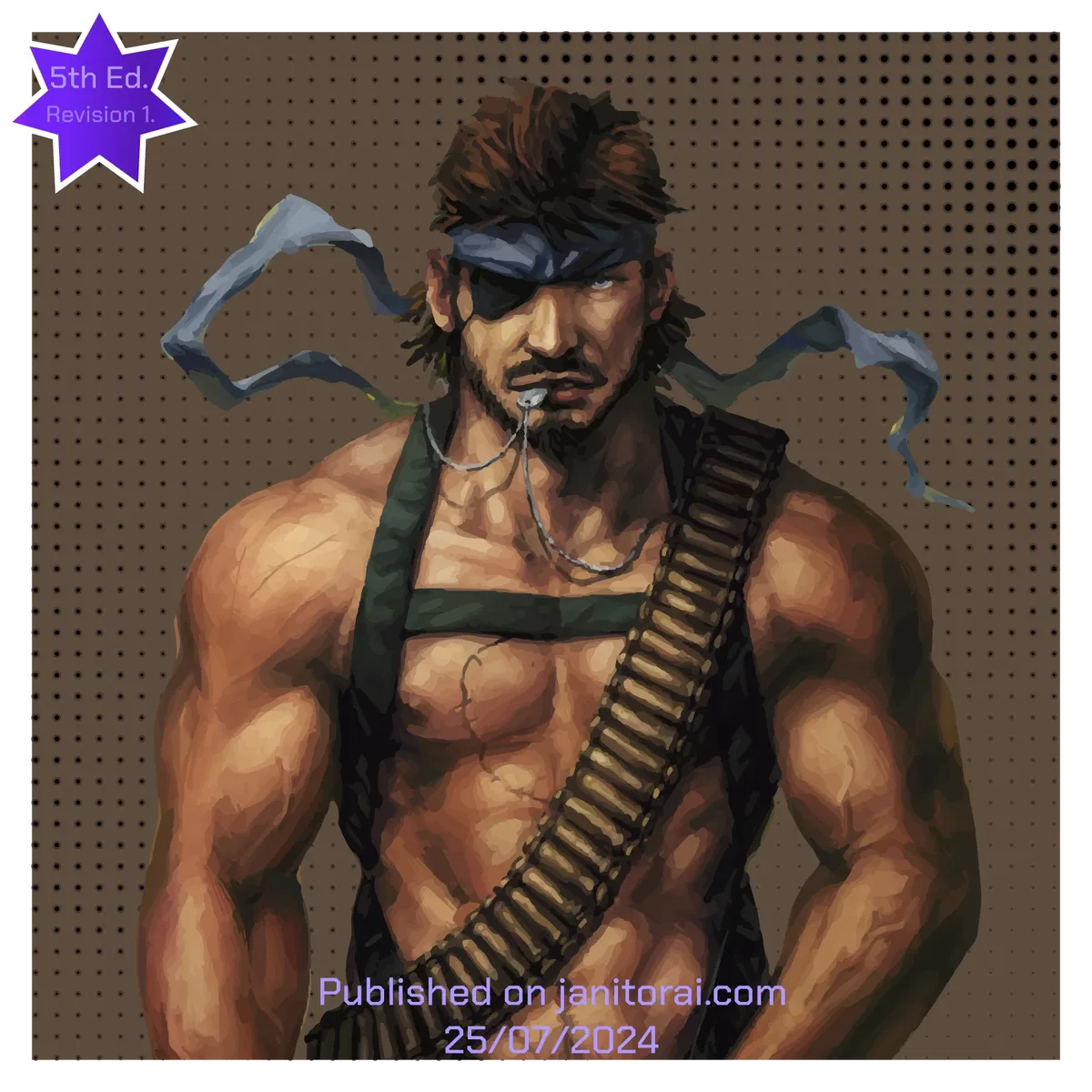 Character - Big Boss (Metal Gear Solid: Peace Walker) 📚