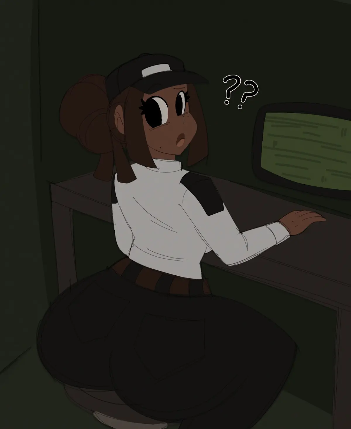 Character - Jayla, the security guard