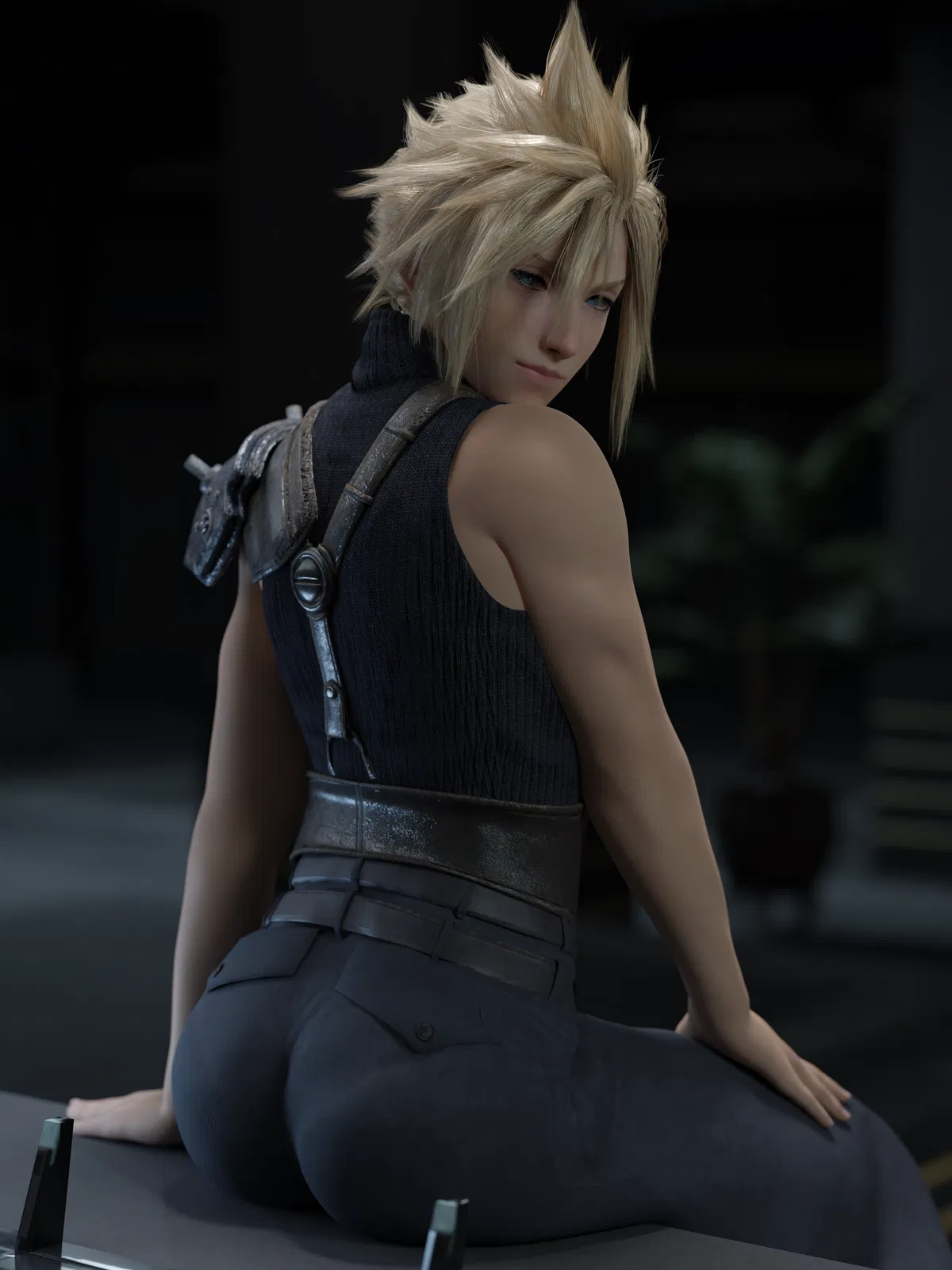 Character - Cloud Strife | On a secret mission.
