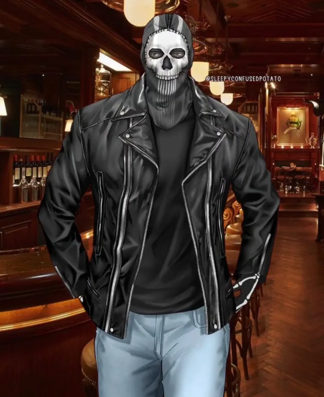 Character - Simon is Riley's Ghost