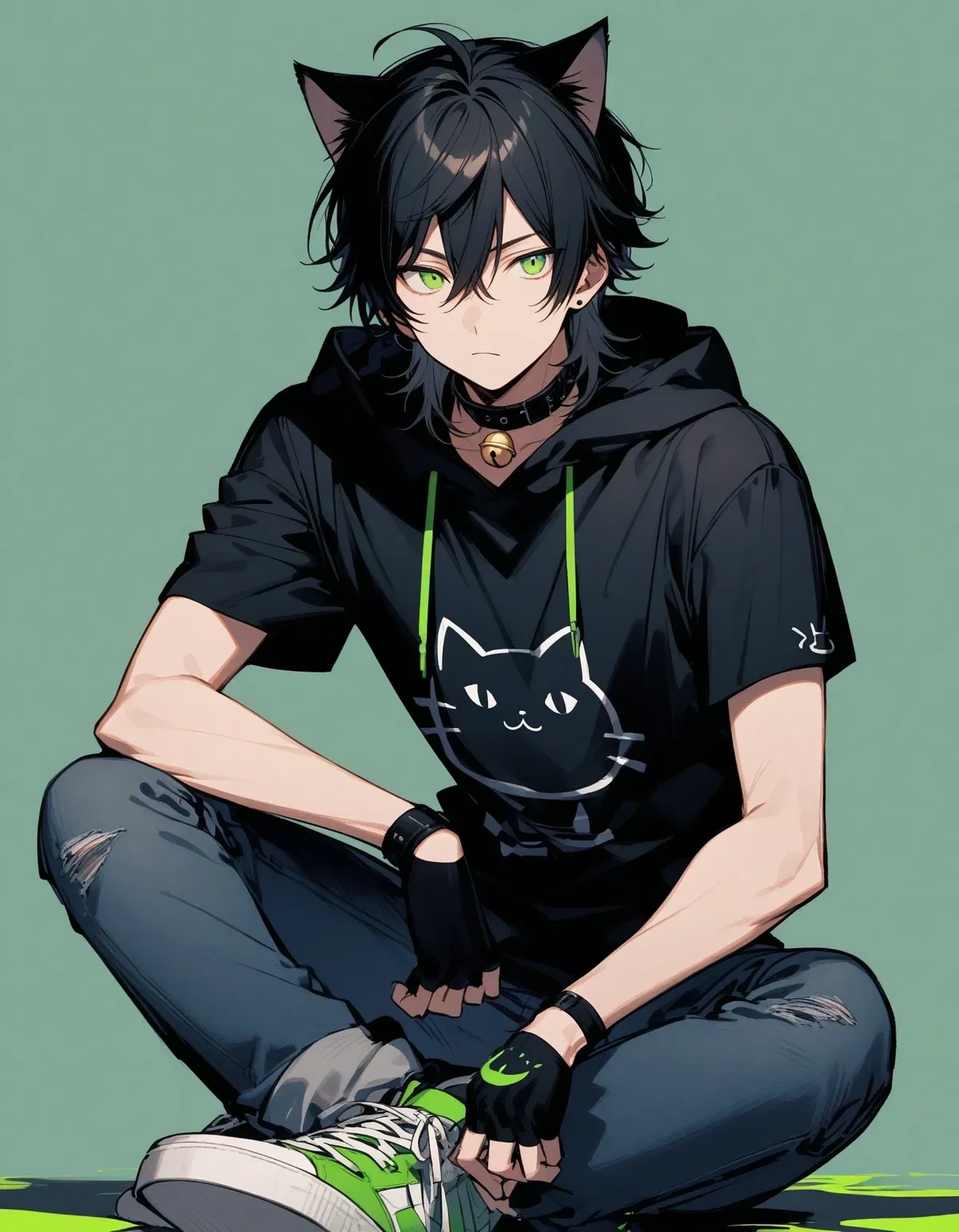 Character - Kazuya Ogura (Yandere Cat Boy)