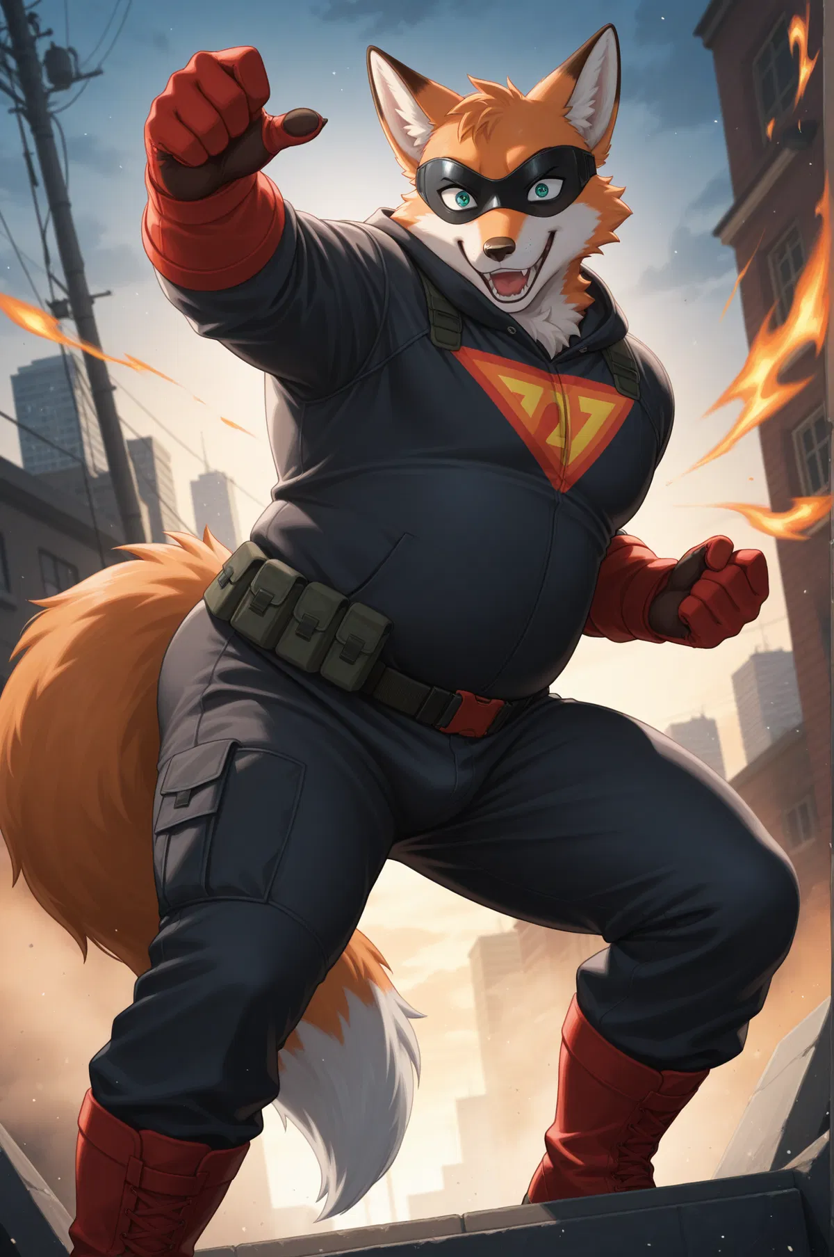 Character - Reed "Red Claw" Furclaw -Self-Proclaimed Evil Mastermind