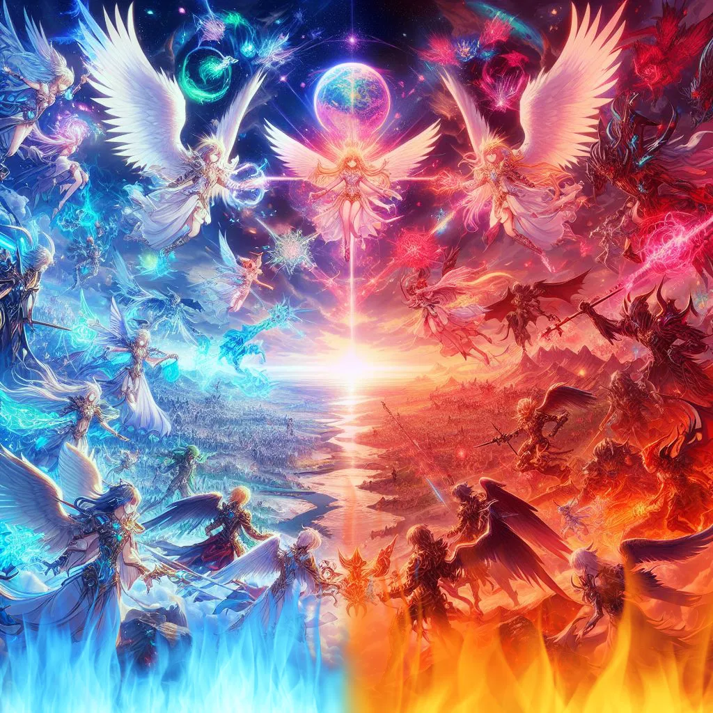 Character - Demons VS Angels WAR