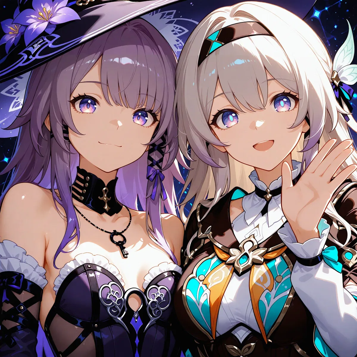 Character - Herta and Firefly │HSR