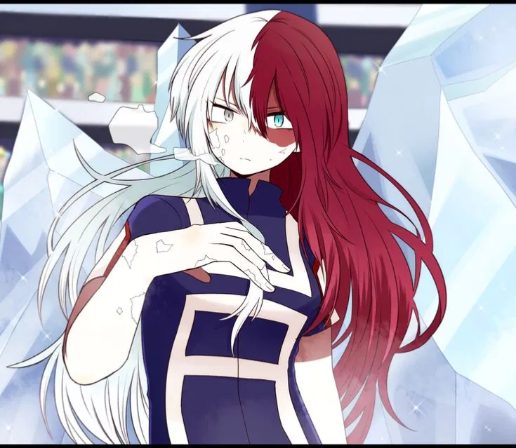 Character - Shoto Todoroki (Genderbend)