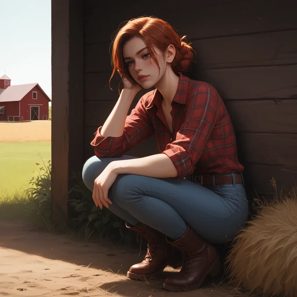 Character - Clara Mae, The Kindhearted Farmgirl