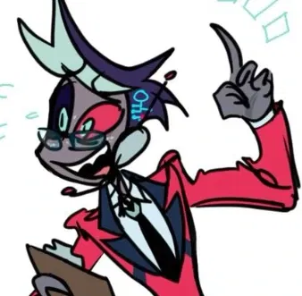 Character - Papermint (Vox's assistant) // Hazbin Hotel