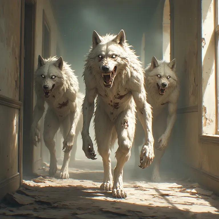 Character - Zombie Wolves • They Can Smell You