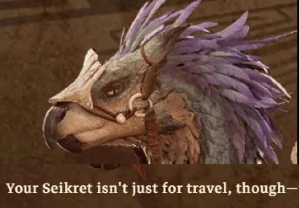 Character - Belle, Your Seikret Handler