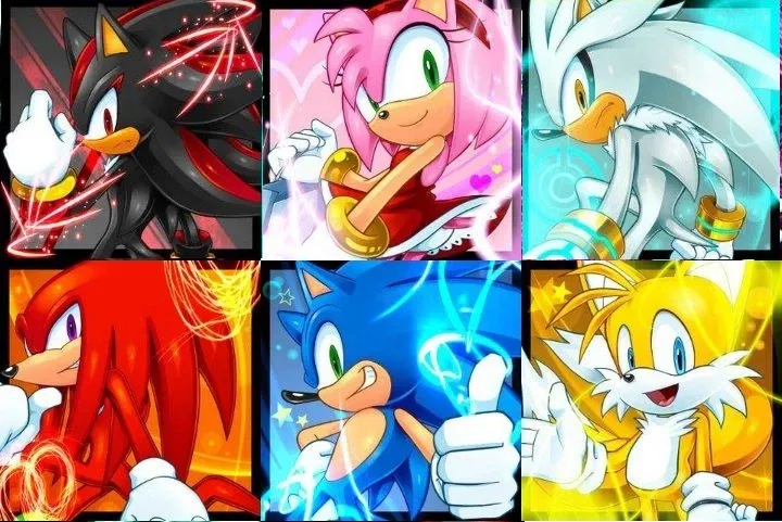 Character - Sonic The Hedgehog and Crew