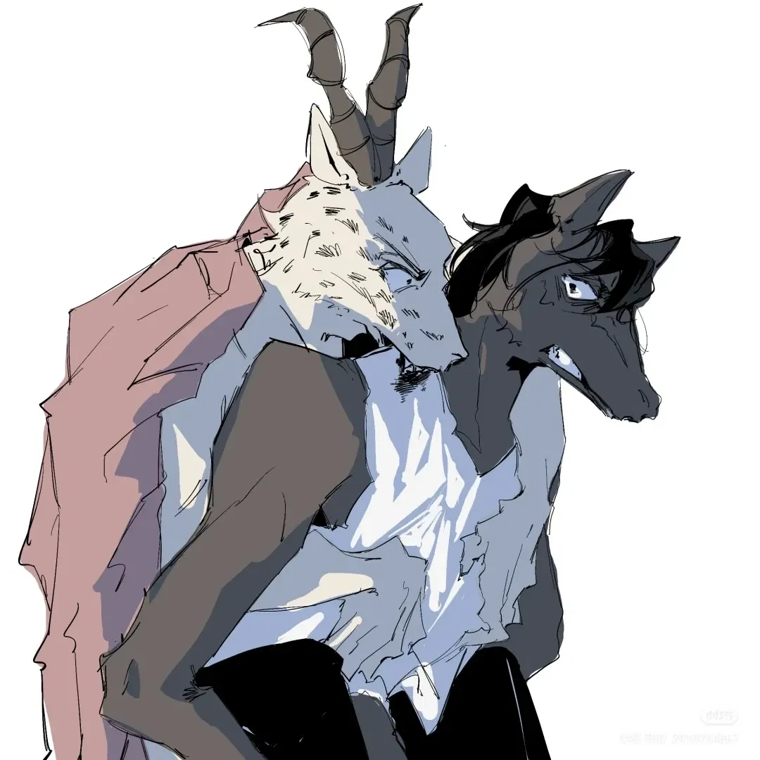 Character - Melon x Yahya (Hidden Within the Walls) - Beastars AU