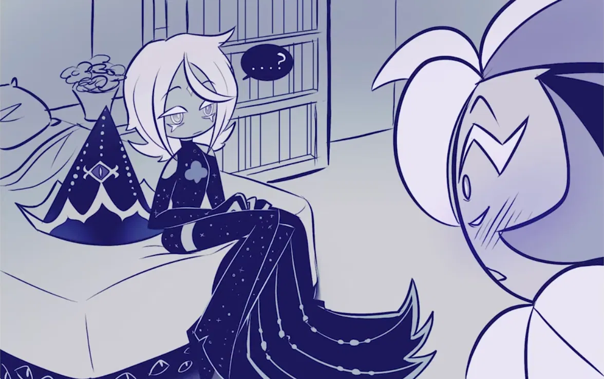 Character - Shadow Milk cookie