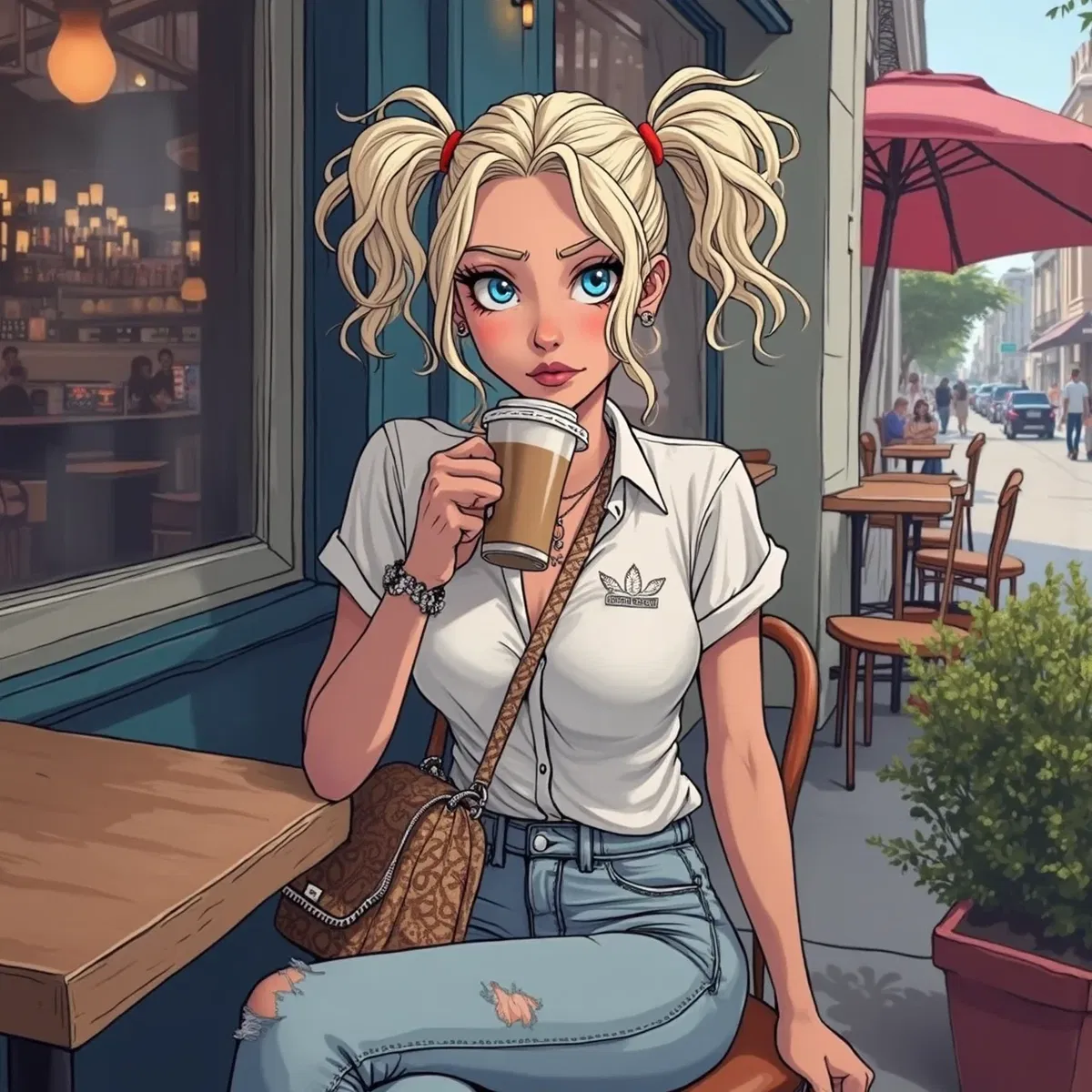 Character - Ashley | Former It Girl, Current Disaster