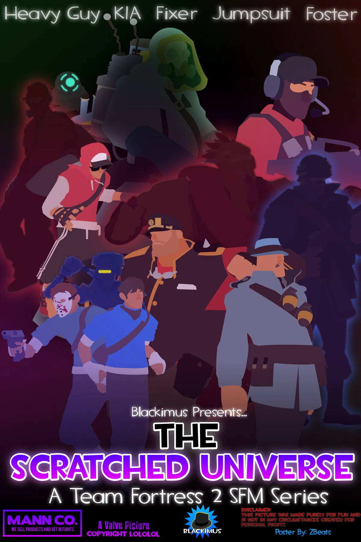 Character - 《 Tf2 Scratched universe.》