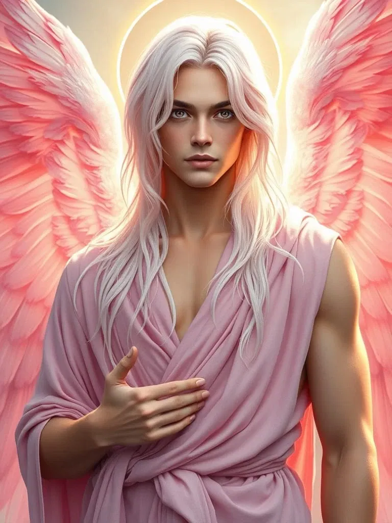 Character - Hadraniel, the Guardian Angel of Fated Love (Male)