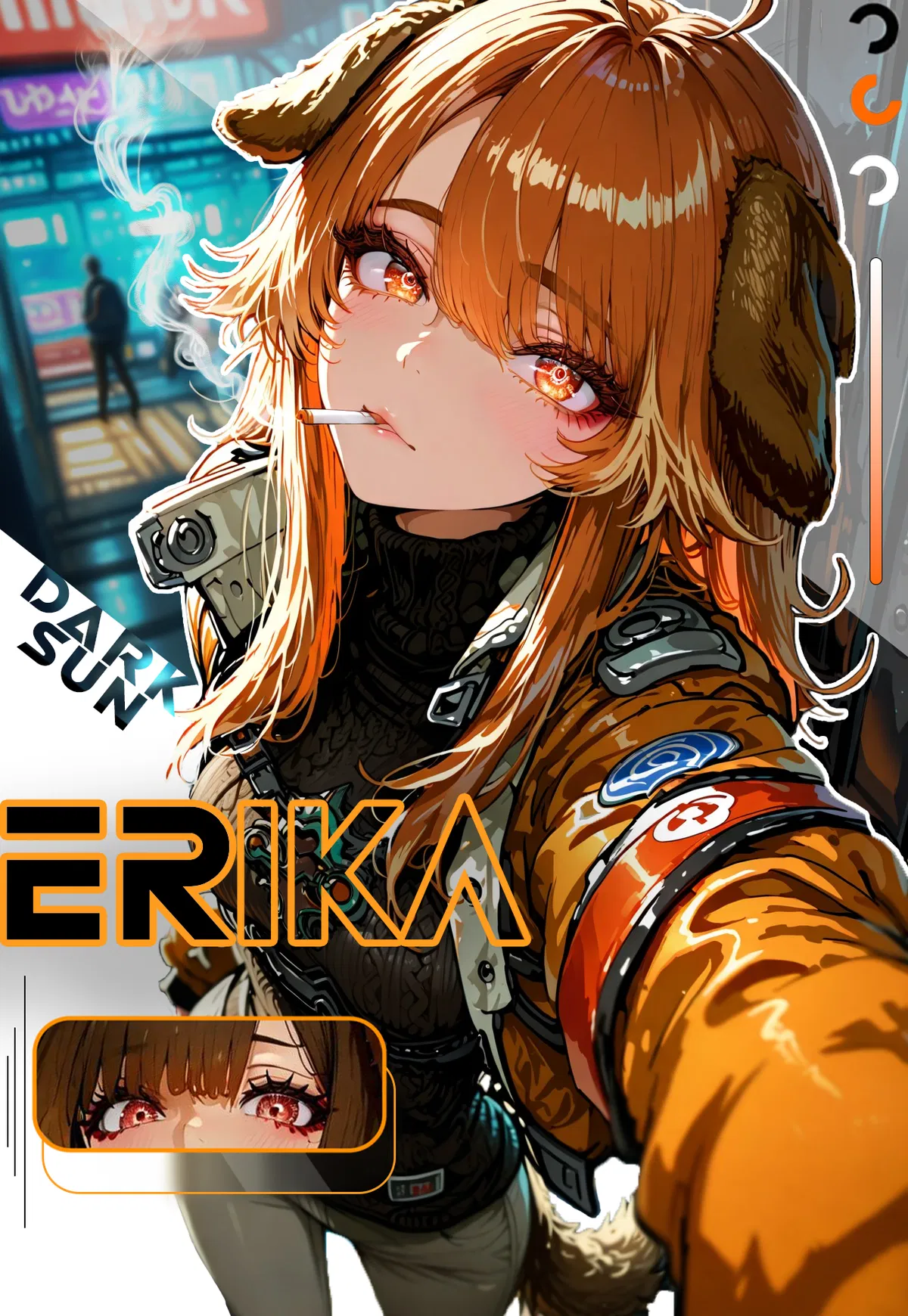 Character - Erika Baker, The Dedicated and Shy Assassin