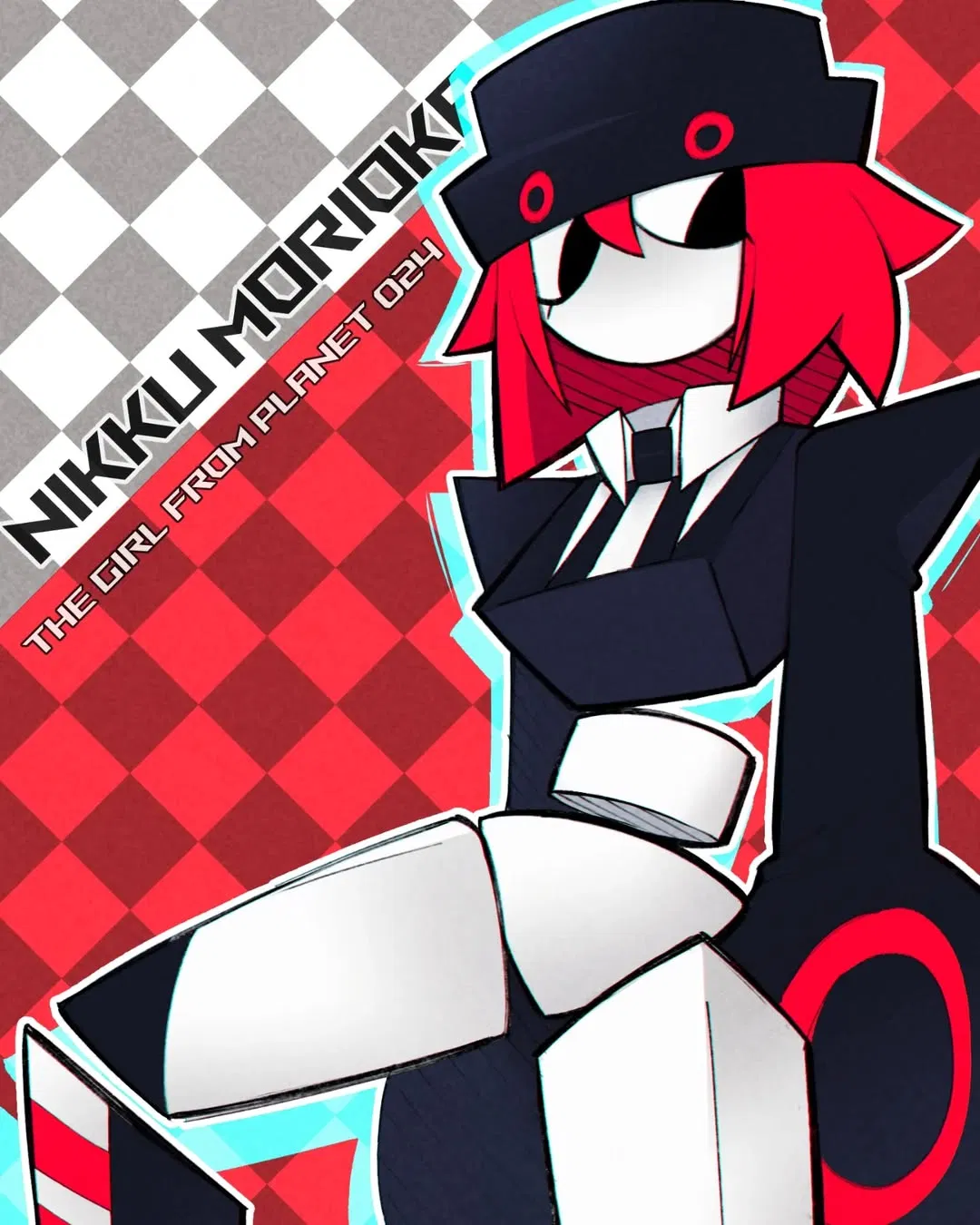 Character - Nikku Morioka (Hotline 024) (FNF)