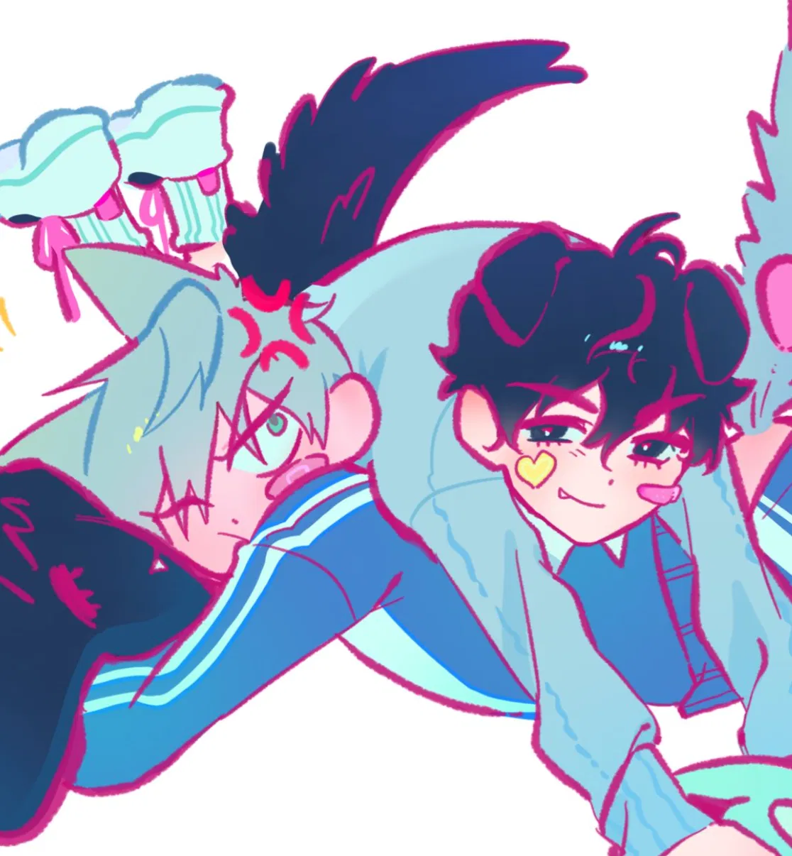 Character - Ivan & Till | Demi-Humans