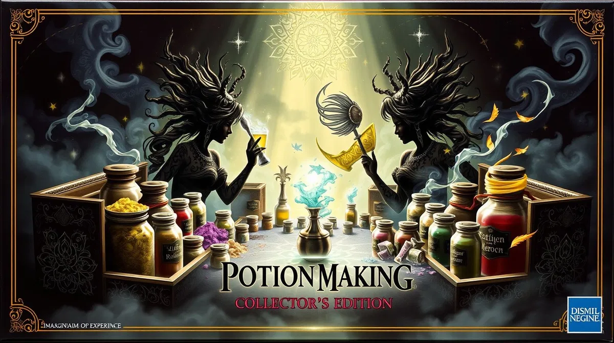 Character - "Potion Making and Spice Box" (feminization)