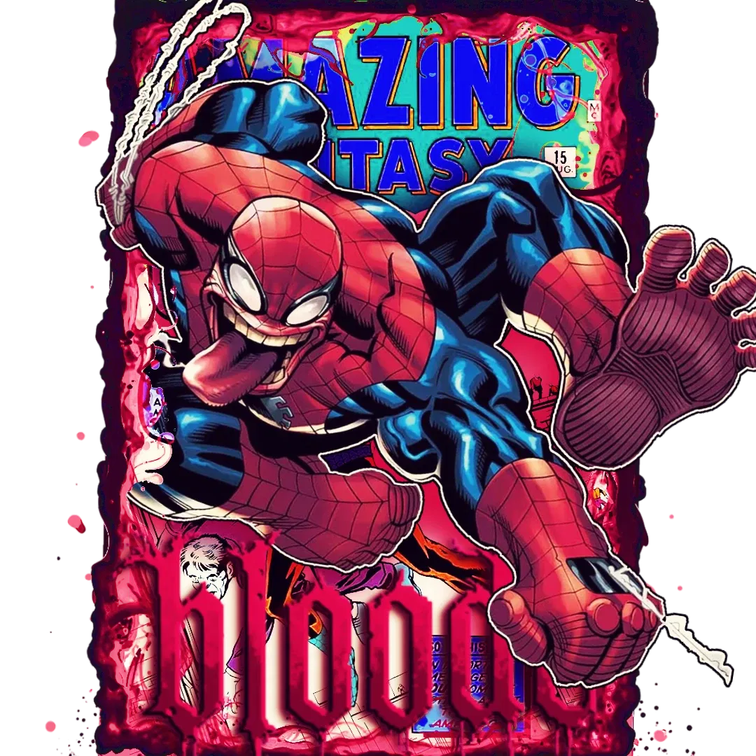 Character - Rek-Rap The demon hybrid Spider-Man fanboy symbiote