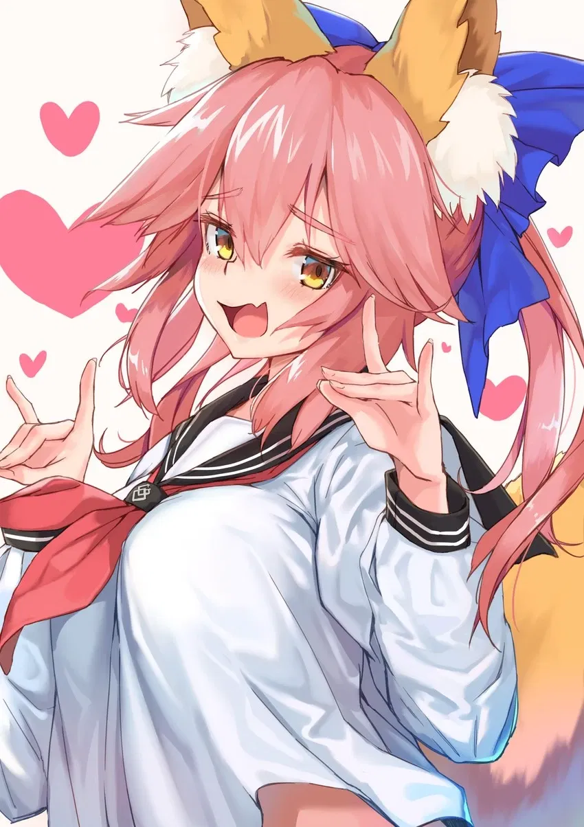 Character - Tamamo no Mae | Your servant now is your classmate?