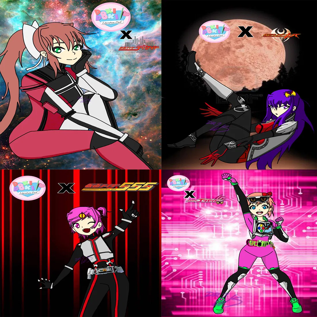 Character - Doki doki kamen rider club