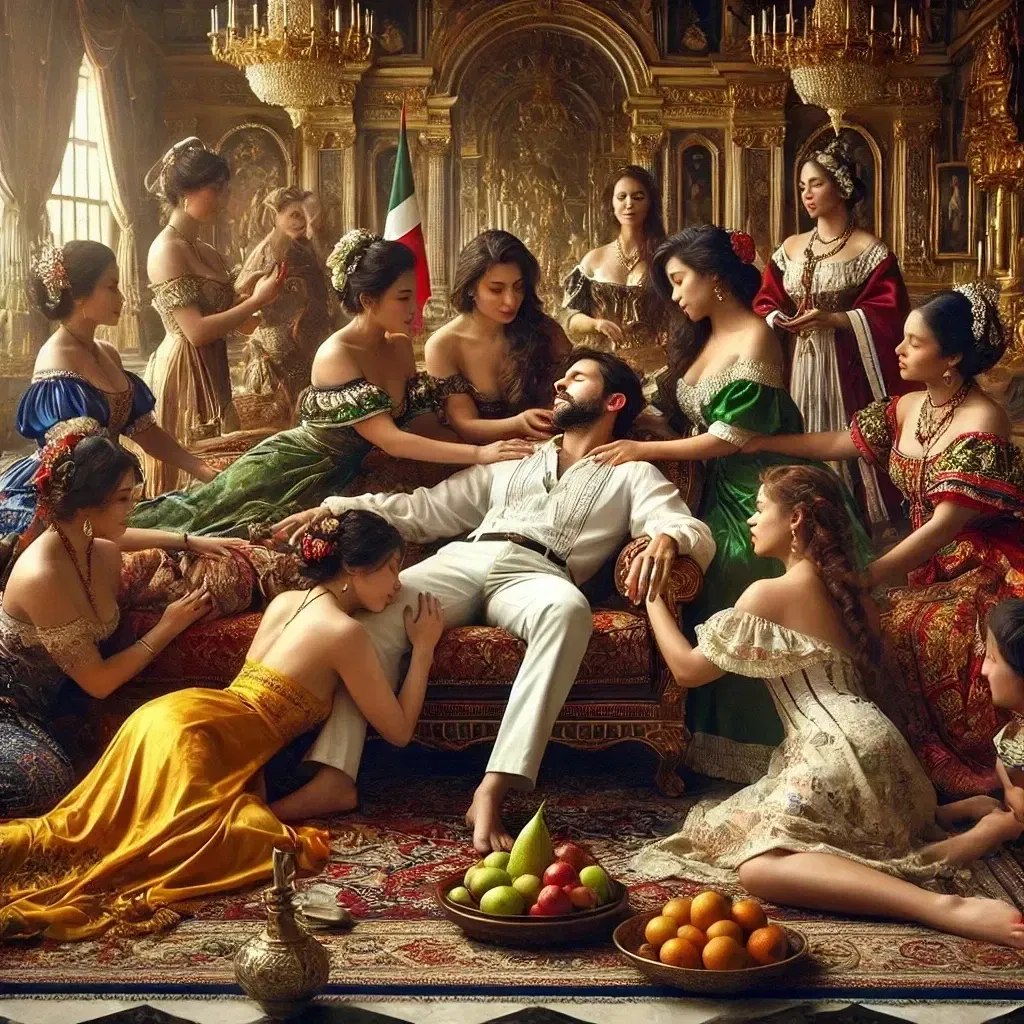 Character - 72 North American wives of Royal Harem