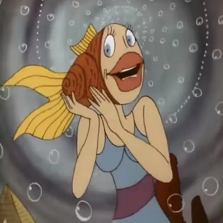 Character - Mermaid - SOVIET CARTOON