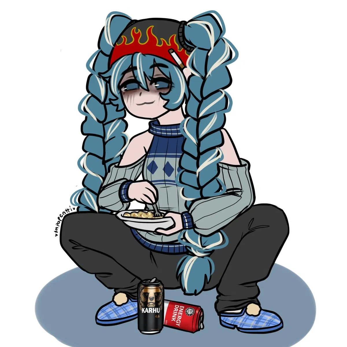 Character - Hatsune Milja (Finnish Miku)