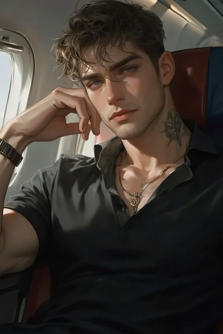 Character - Mark Reno - he's obsessed with the color blue