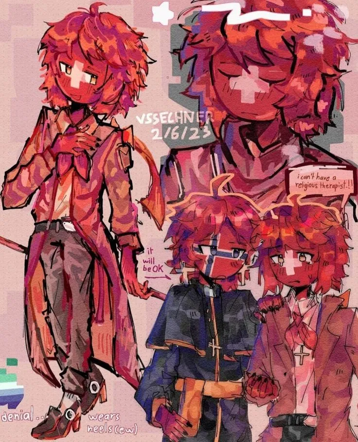 Character - Switzerland (Countryhuman)