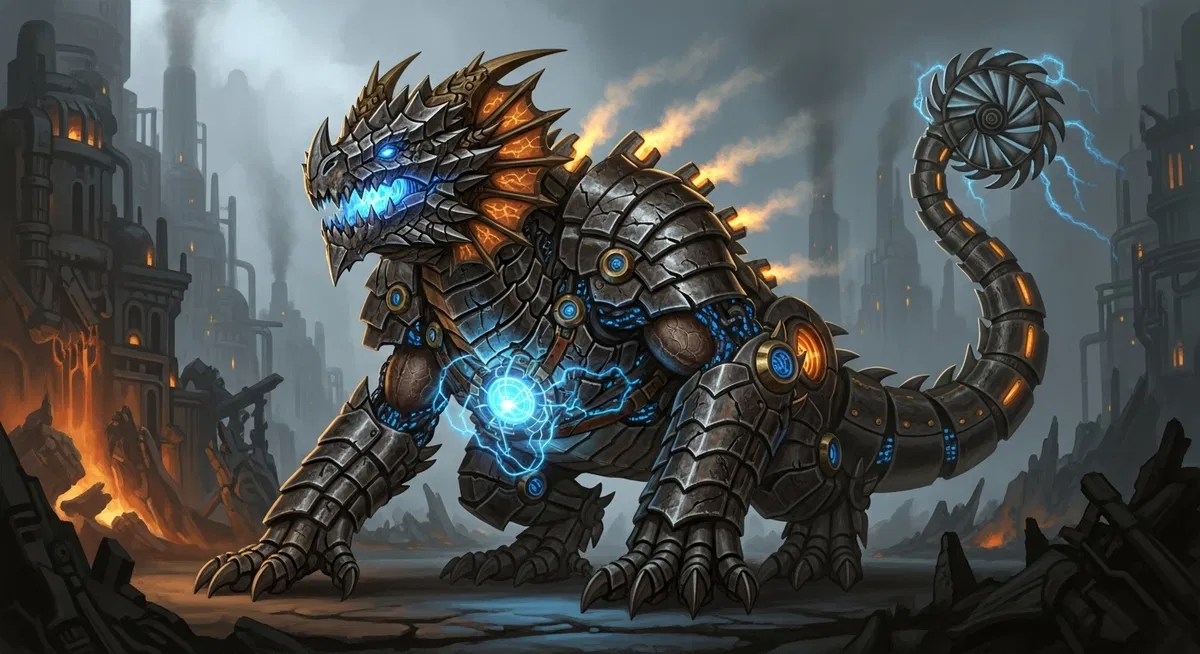 Character - An engine dragon