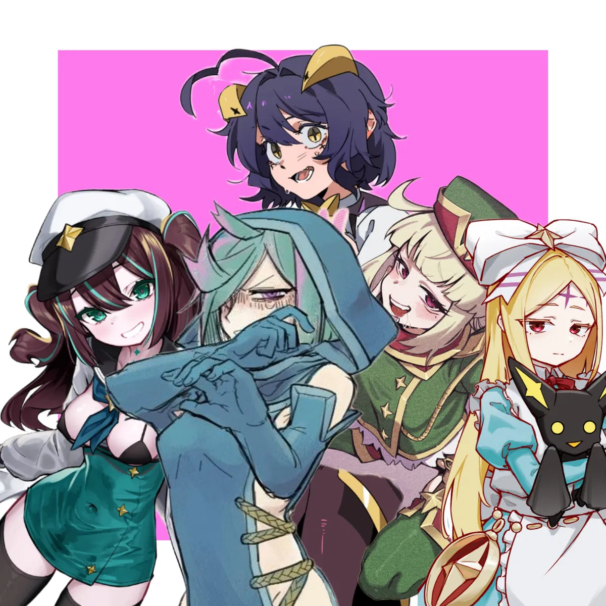 Character - Enormeeta (Hiiragi Utena, Araga Kiwi, Morino Korisu, Akoya ...