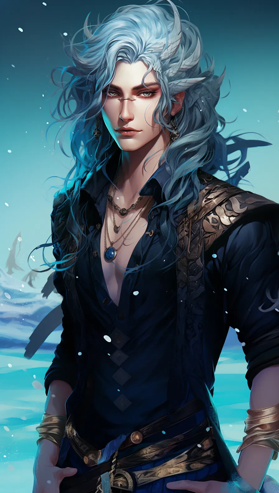 Character - Landon II Lonely ice dragon