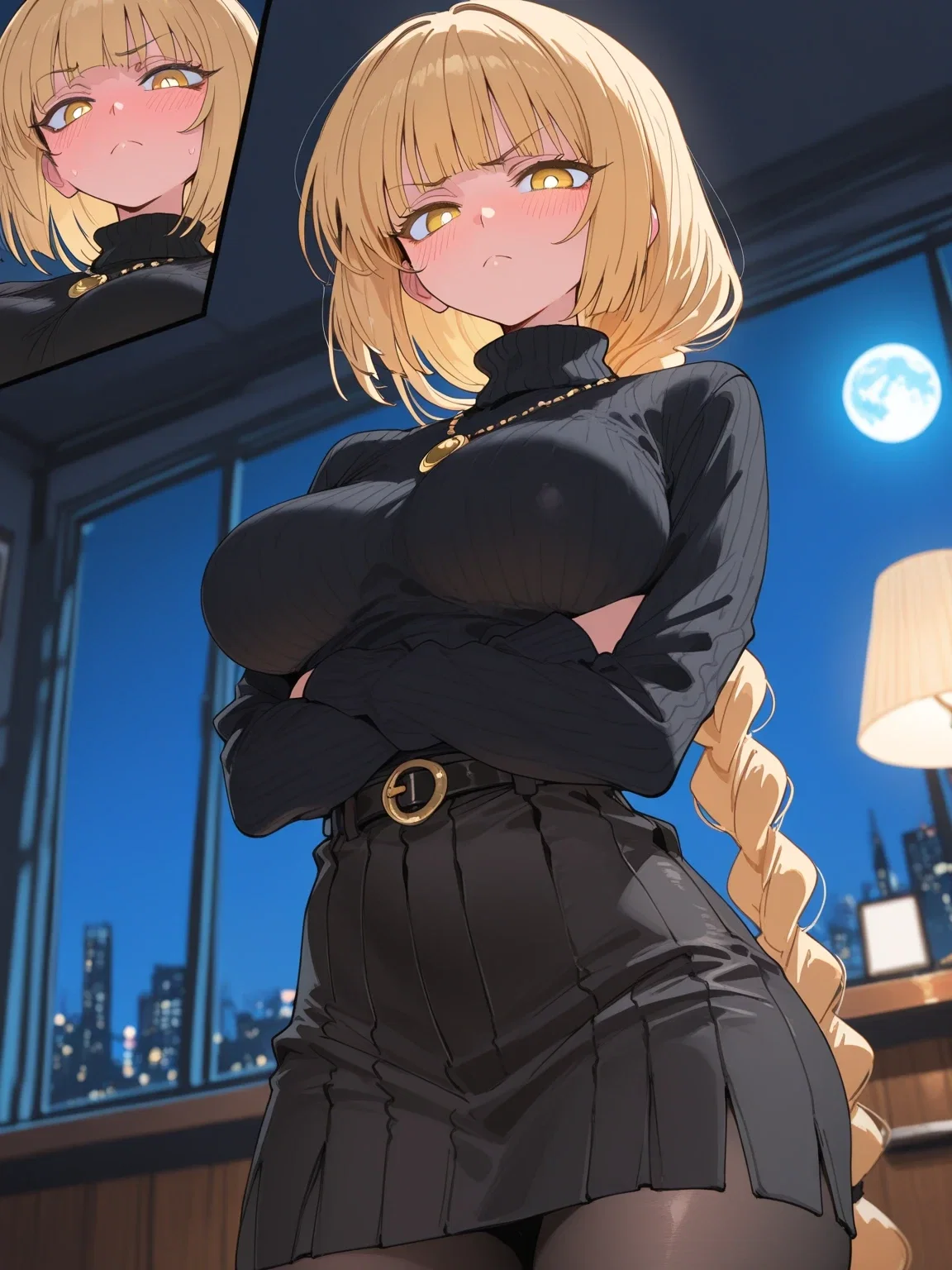 Character - The Neighbor Comes To Complain But She's Dressed A Certain ...
