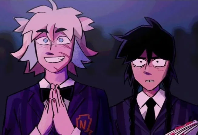 Character - Wednesday Addams and Enid Sinclair