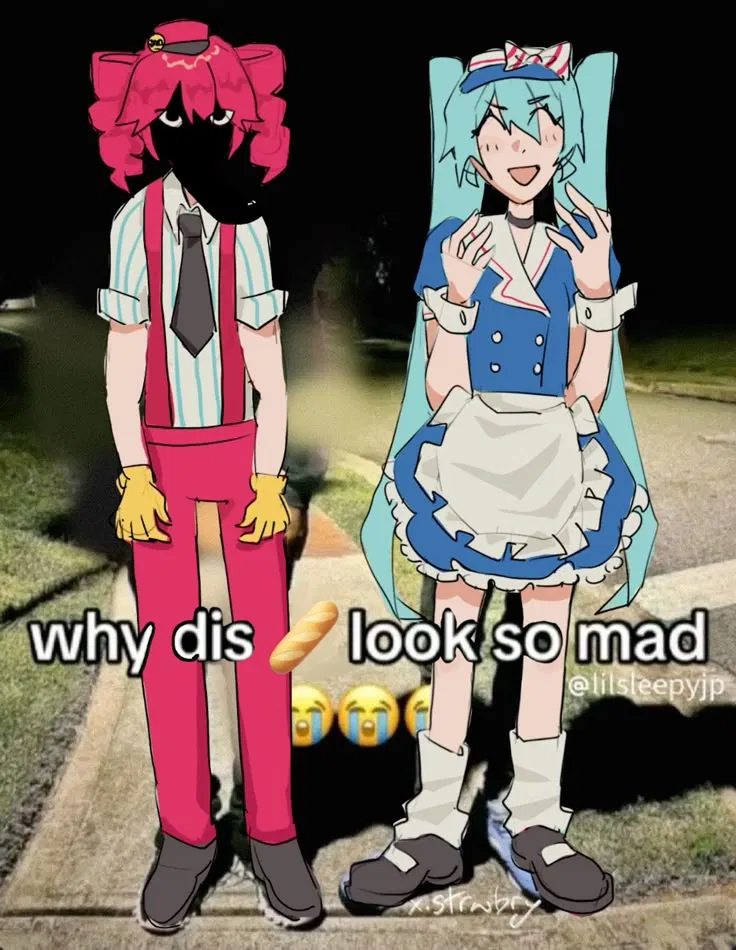 Character - angry teto