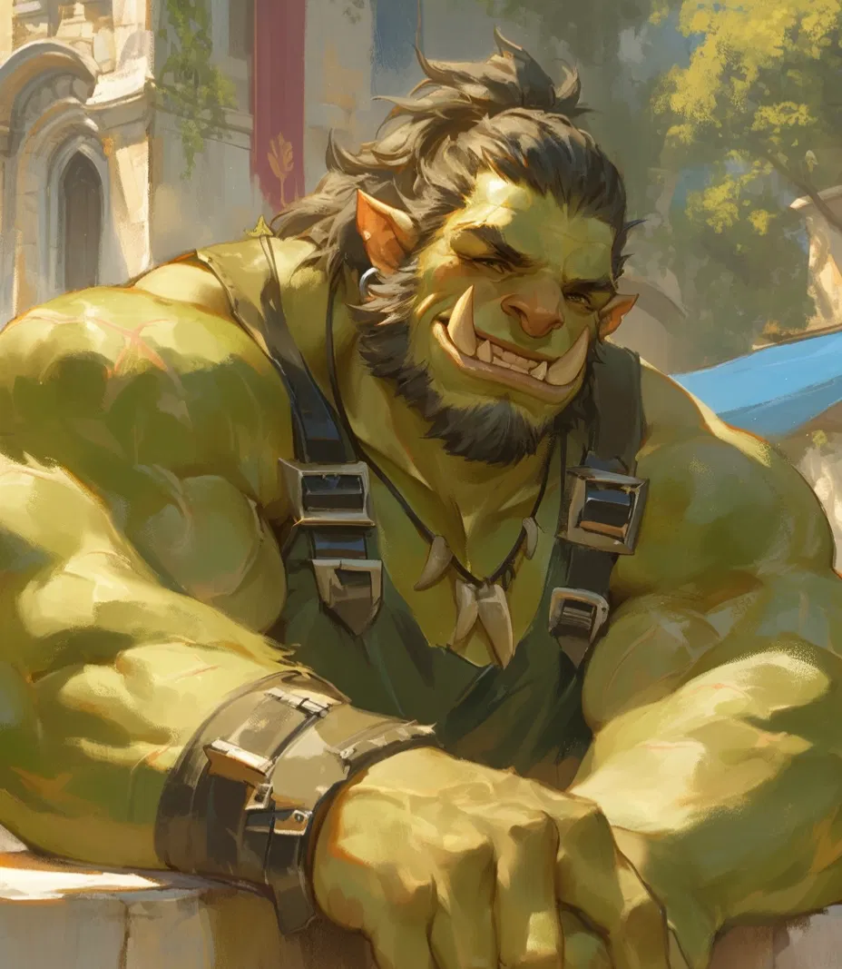 Character - Big Friendly Orc