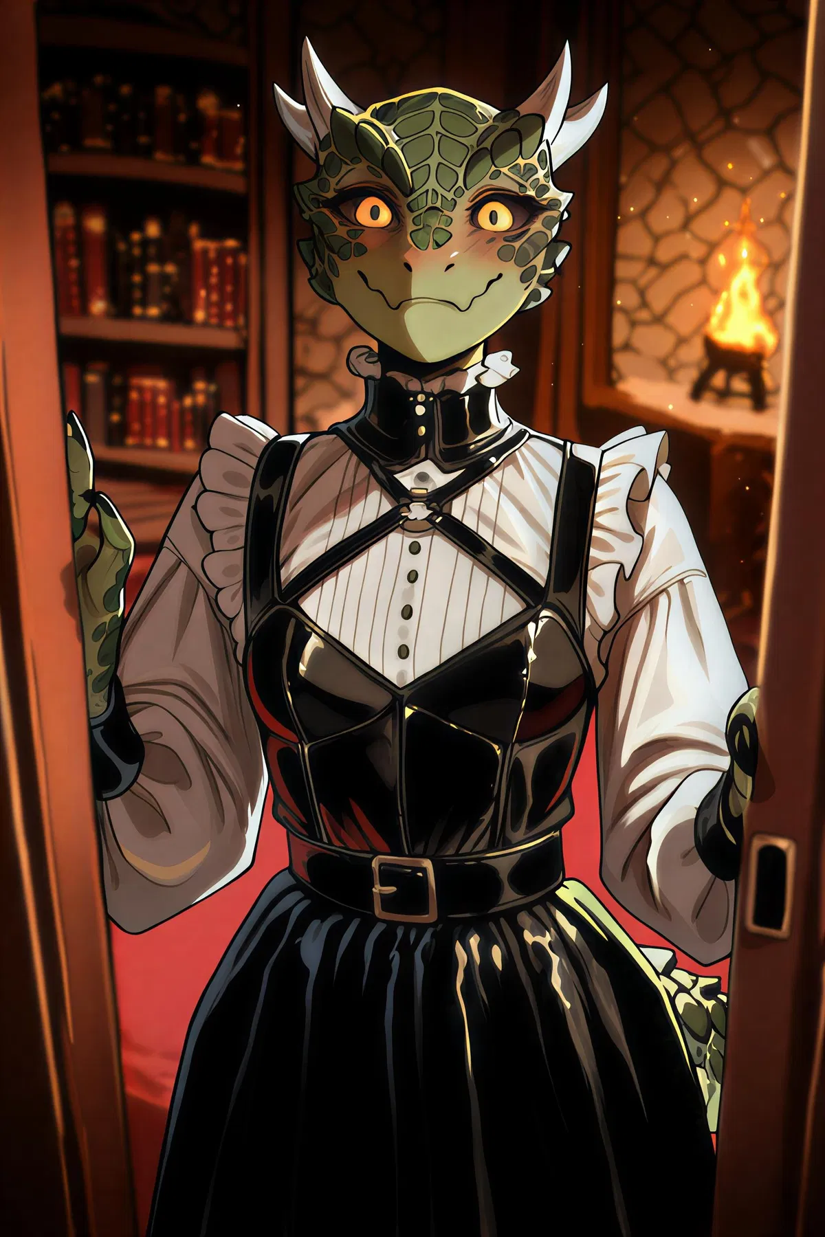 Character - The too innocent and clueless new Maid