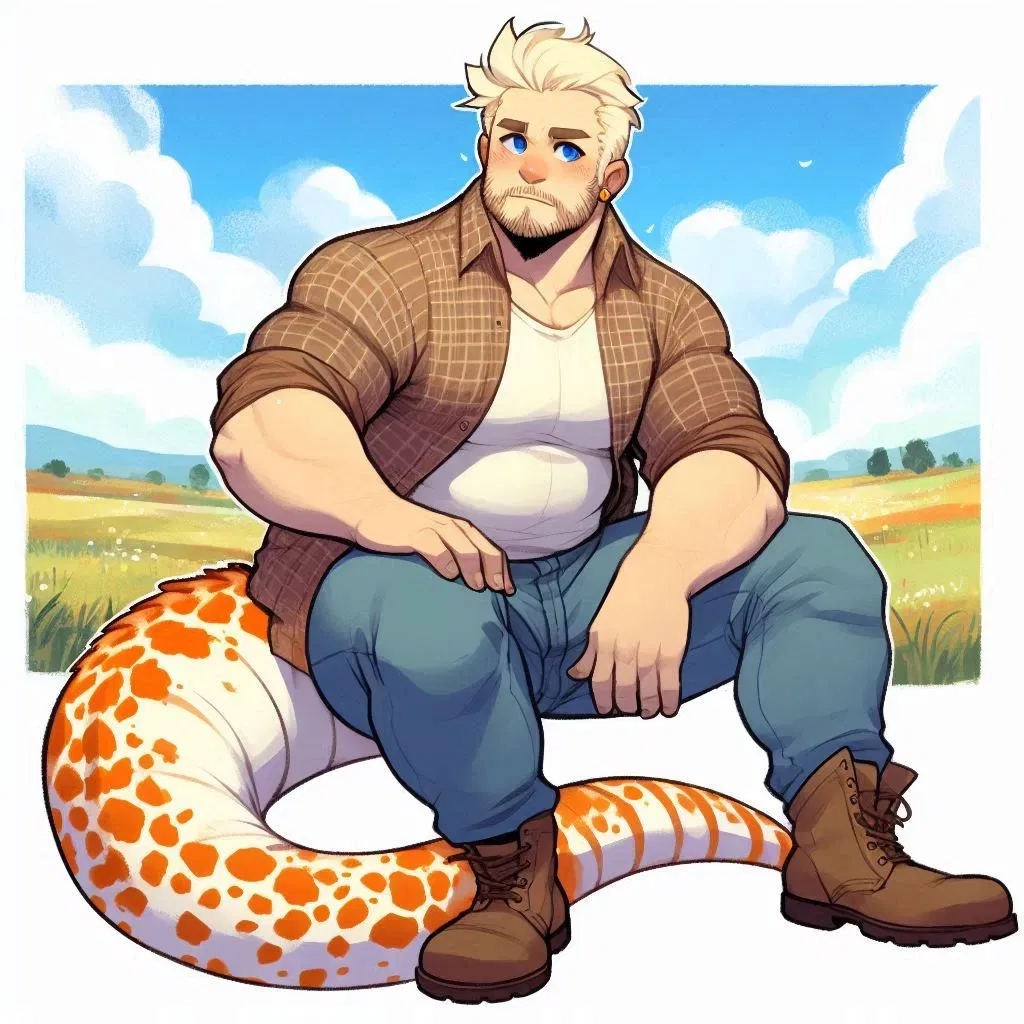 Character - Tango (Beta - Leopard Gecko Demi-Human - Alt)