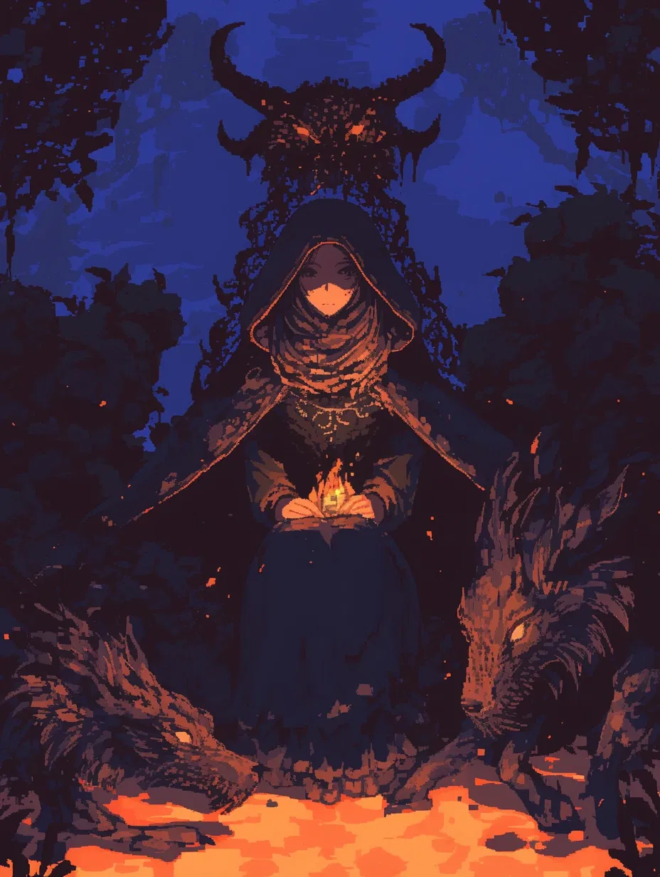 Character - Dark Fantasy Omegaverse