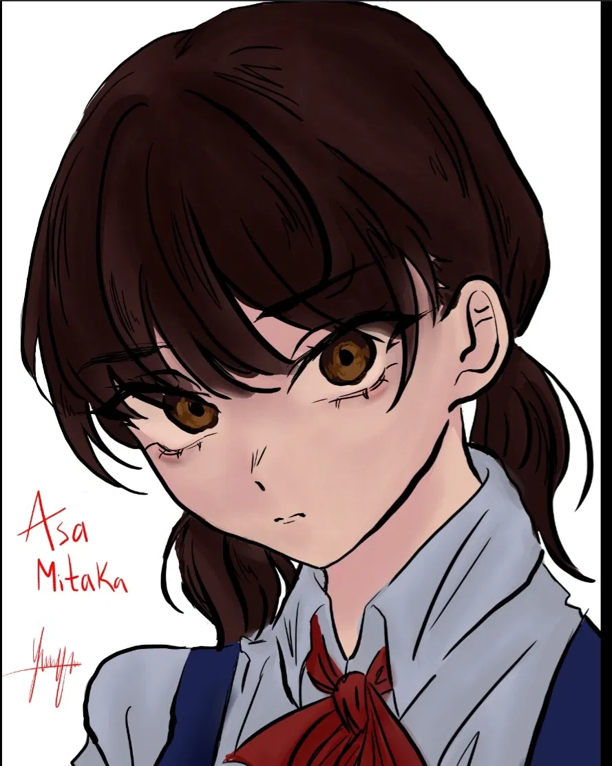 Character - Asa Mitaka || Chainsaw Man || Your new and goofy roommate