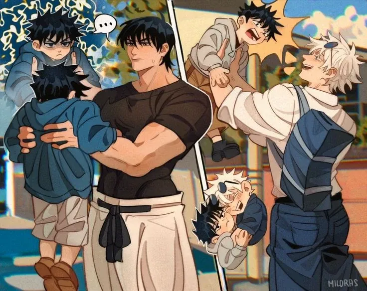Character - °•Toji Fushiguro & Satoru Gojo || Babysitter•°