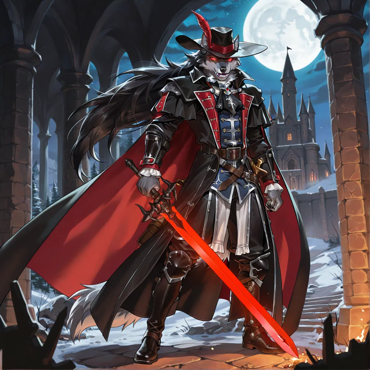 Character - Aldred | Black Hat Hunter