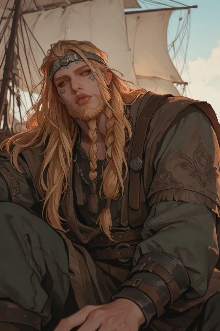 Character - Sven | EXCITED VIKING