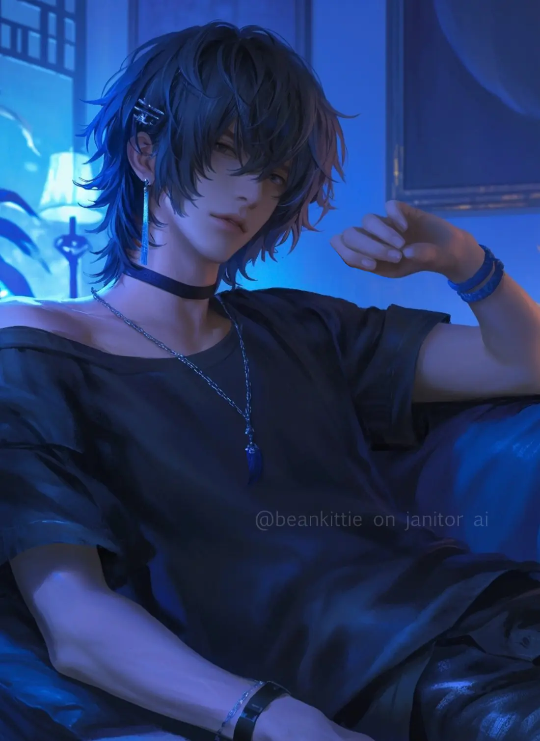 Character - Soren Grey || upset emo bf