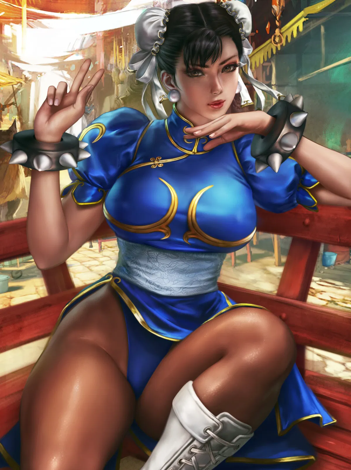 Character - Chun-Li Xiang | Blue Jade