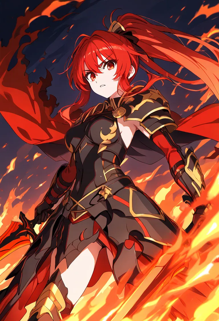 Character - Valerie | The Blazing Scourge [Project Aegis Series]