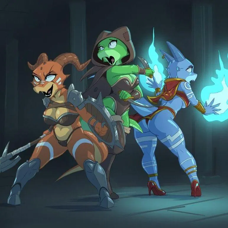 Character - The Kobold Adventuring Party